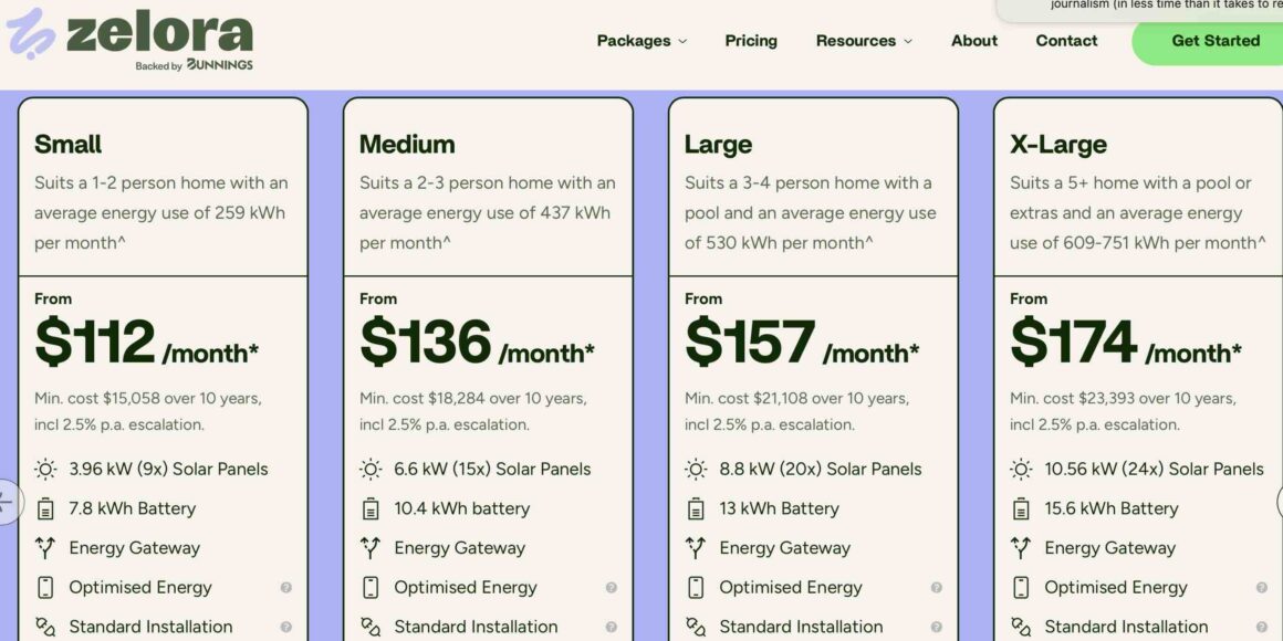 Bunnings charges into rooftop solar and home battery market with zero ...